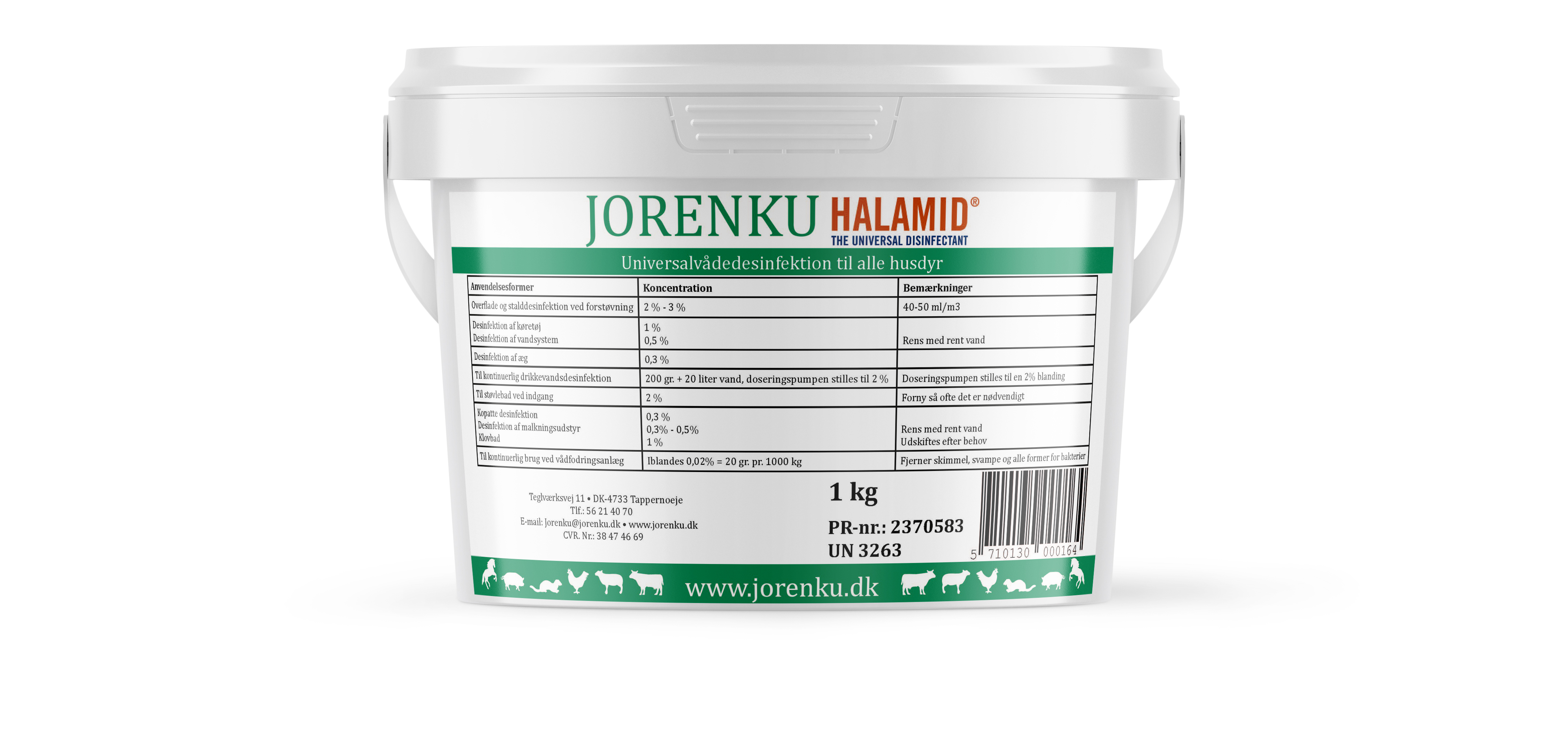 Universaldesinfektion Jorenku Halamid 1 kg
